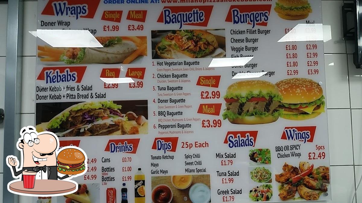 Caspers Grill & Pizza in Wednesbury - Restaurant menu and reviews