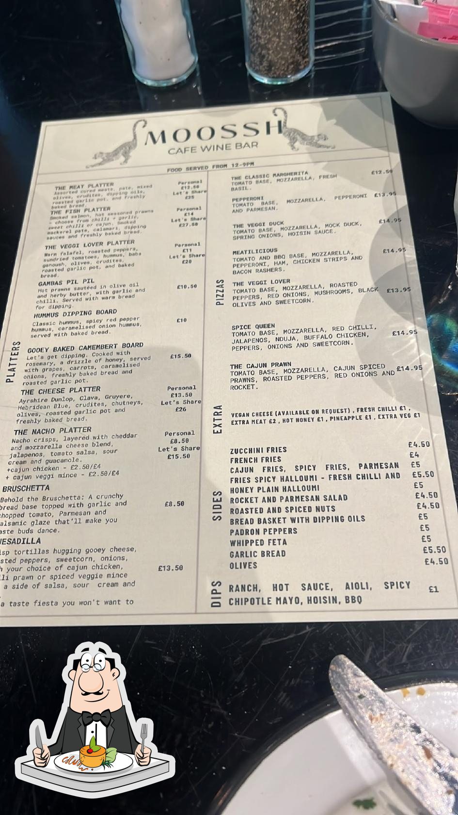 Moossh Cafe Wine Bar in Aberdeen - Restaurant reviews