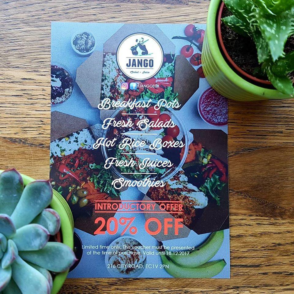 Jango Kitchen in London - Restaurant menu and reviews