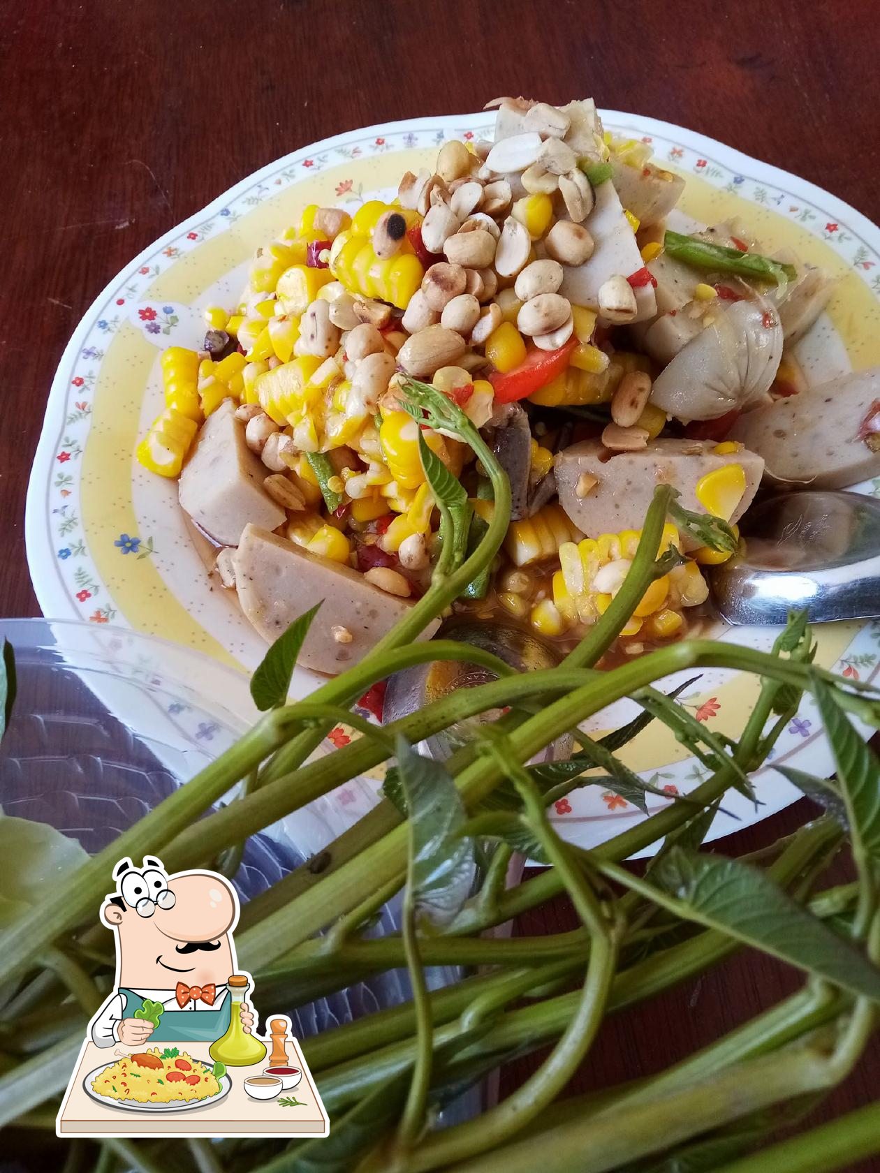 ร้านพุงโต เฮียบาส restaurant, Ban Dong