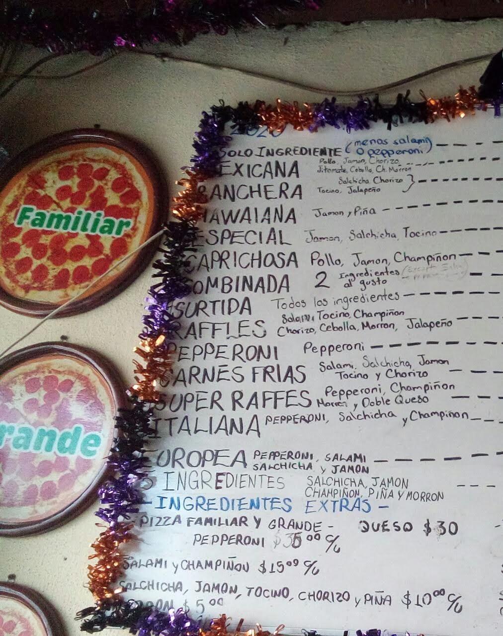 Pizza Raffles restaurant, Chilchota - Restaurant reviews