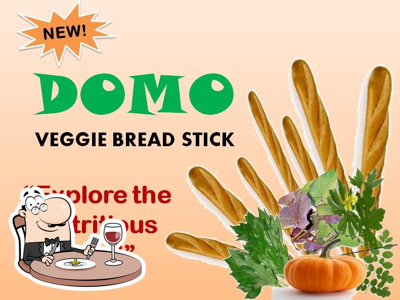 DOMO Veggie Breadsticks, San Pedro