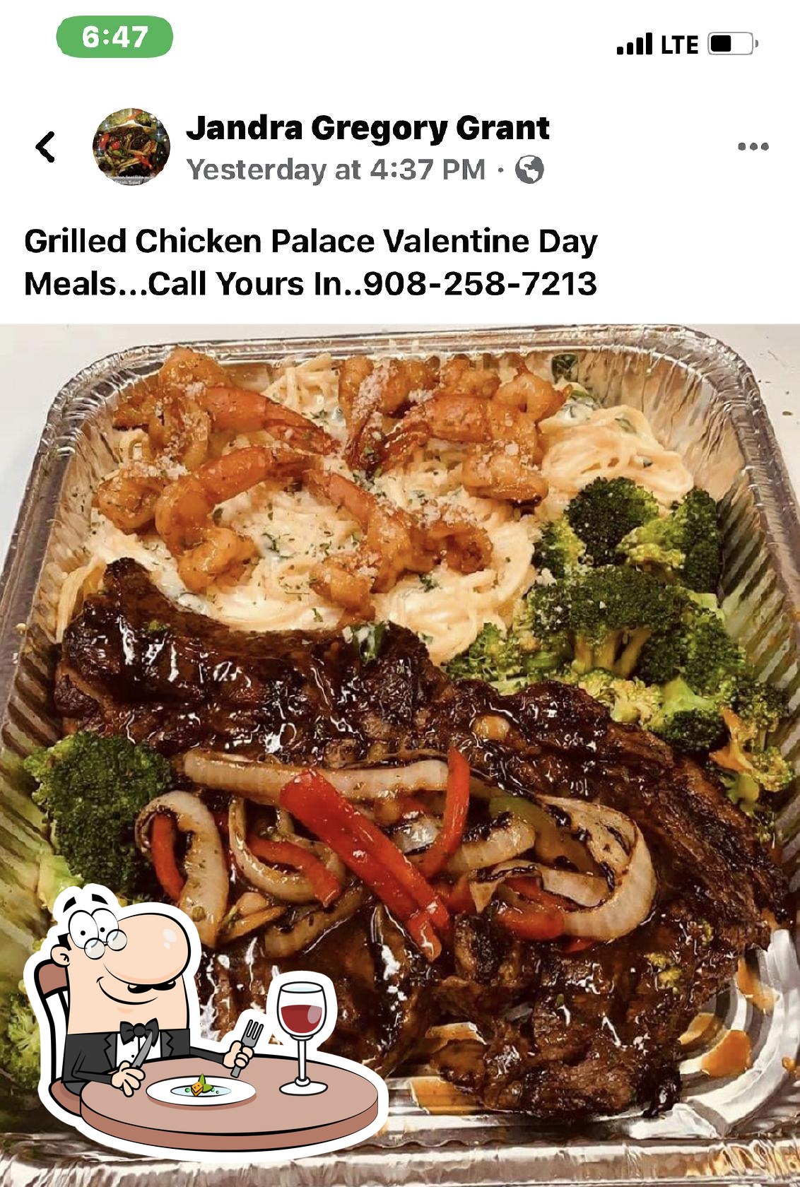 Grilled Chicken Palace in Hillside - Restaurant menu and reviews