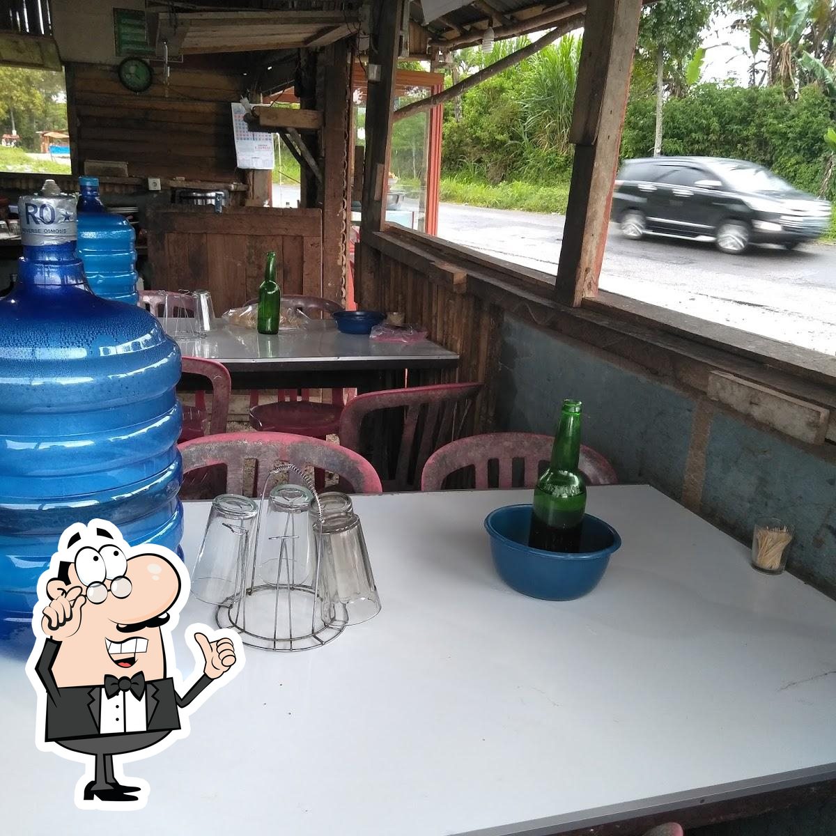 Rumah Makan Serumpun Bambu restaurant, Batang Barus, Jalan Lubuk ...
