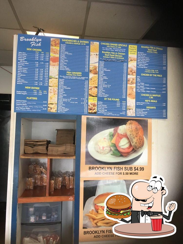 Brooklyn Fish - Chicken & Soul Food in Amityville - Restaurant menu and ...