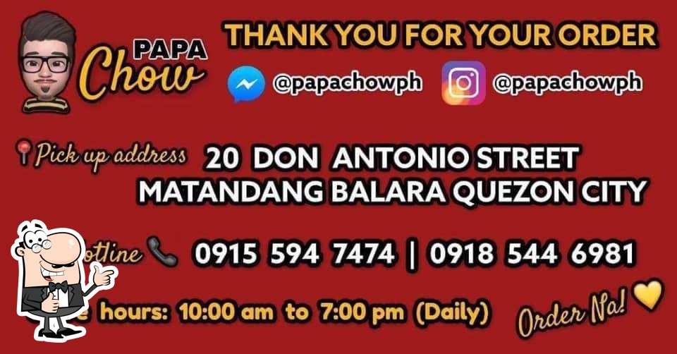 Papa Chow, Quezon City - Restaurant menu, prices and reviews