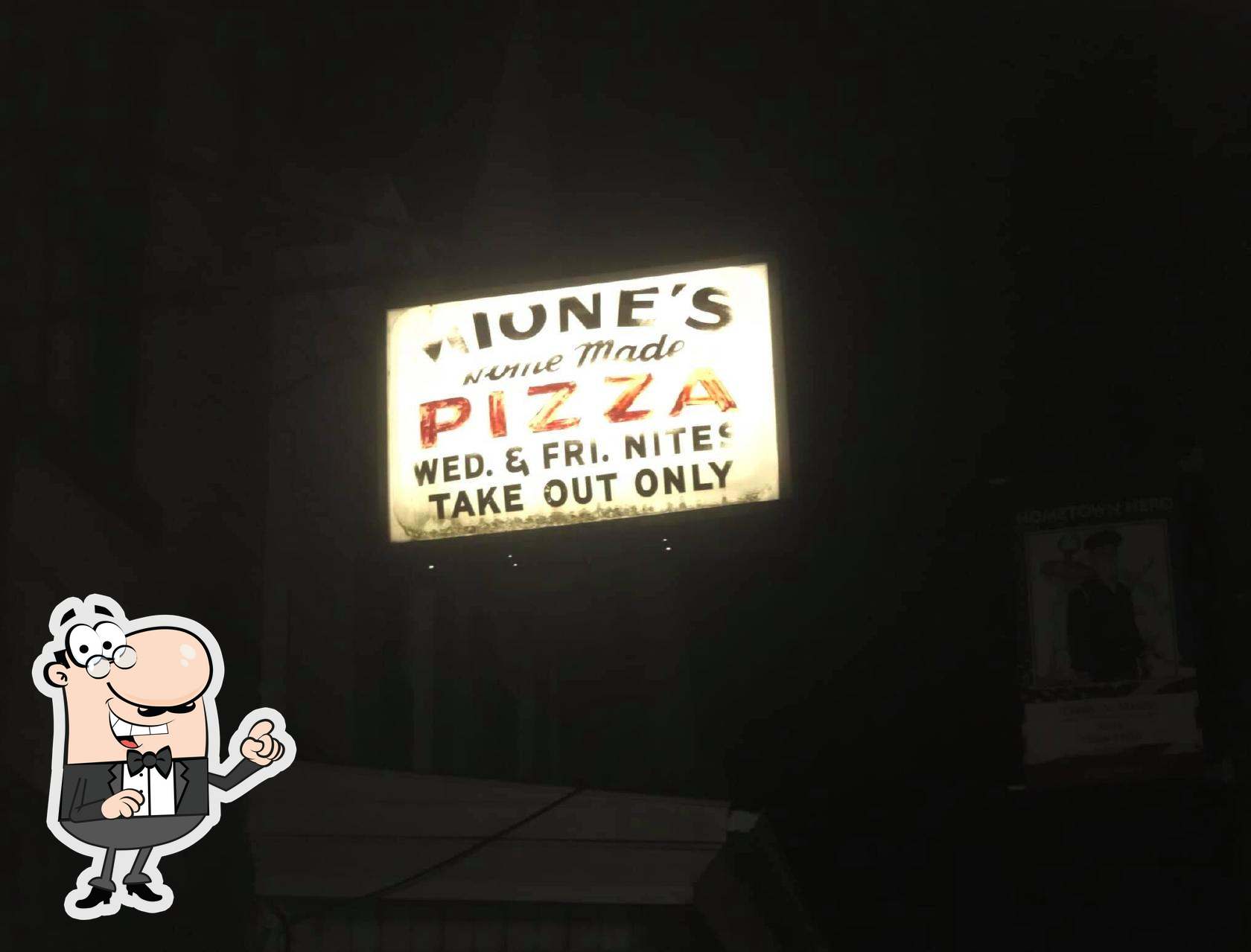 Mione's Pizza in Tower City - Restaurant menu and reviews