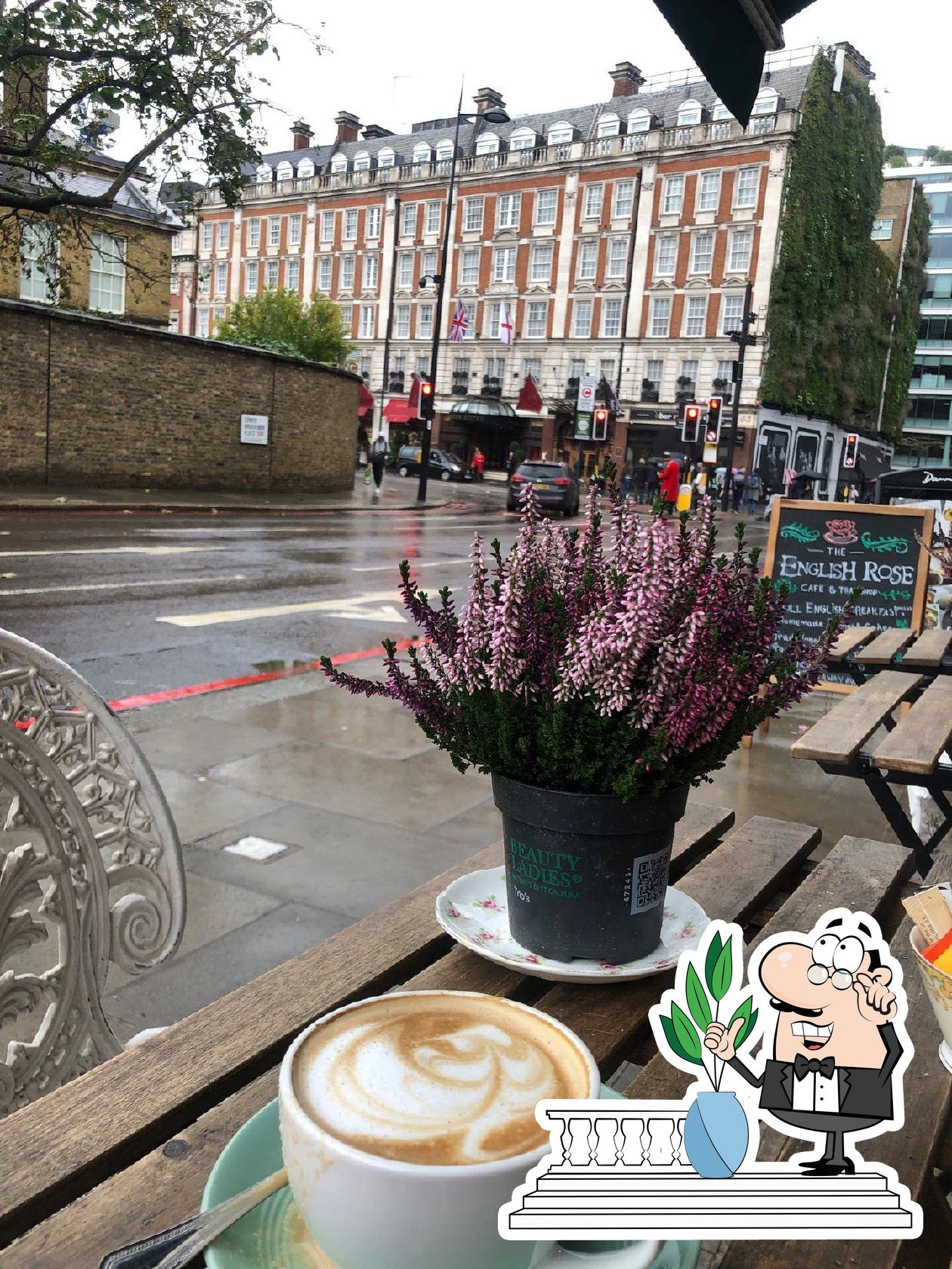 Menu of The English Rose Café and Tea Shop cafe, London - reviews and ...