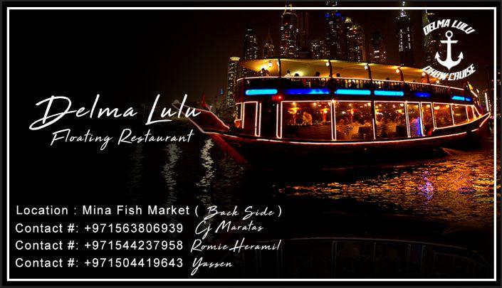 Delma Lulu Floating Restaurant, Abu Dhabi
