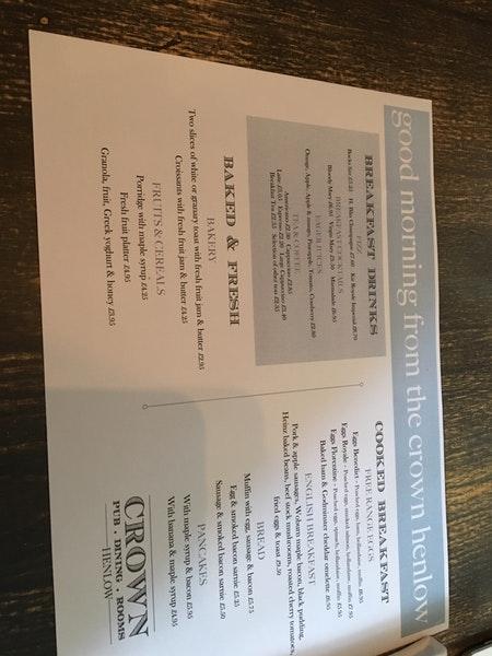 The Crown, 2 High St in Henlow - Restaurant reviews