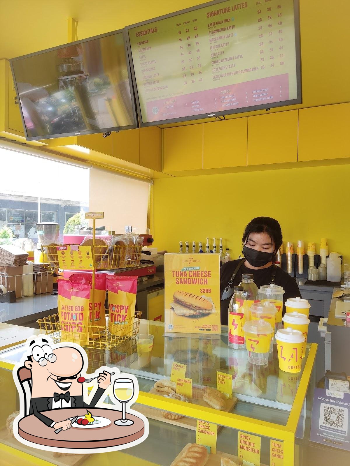 Flash Coffee cafe, Bogor, Hypermart Taman Yasmine - Restaurant menu and ...