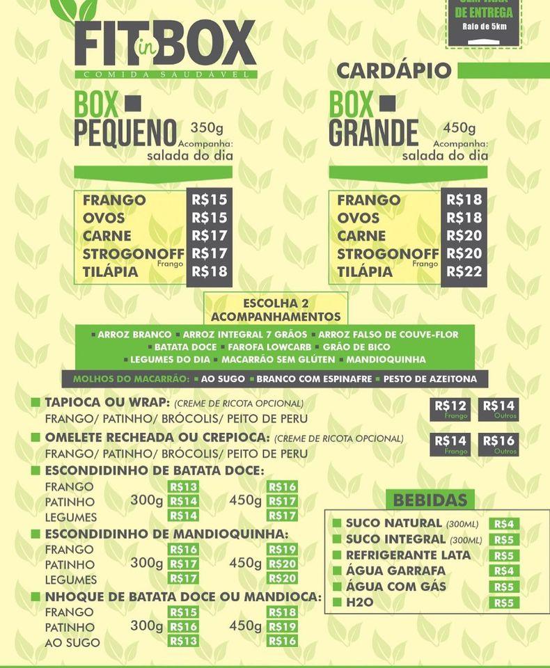 Fit in Box-Comida Saudável-Delivery restaurant, Bauru - Restaurant reviews