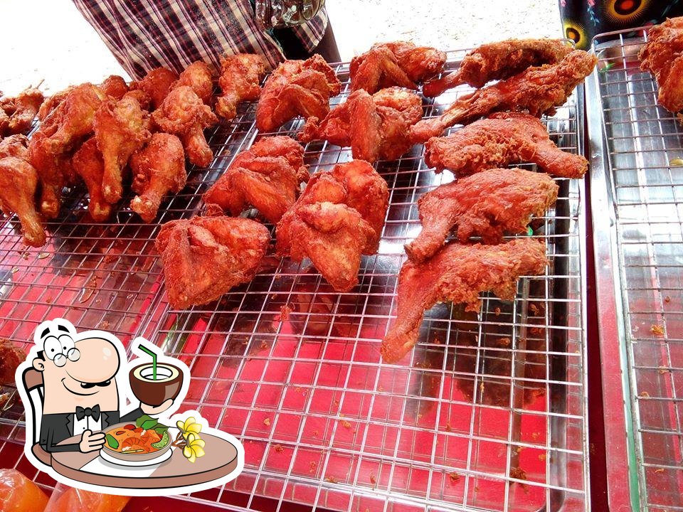 ไก่ทอดหมักขิง_พร้อมข้าวเหนียว restaurant, Nam Ang