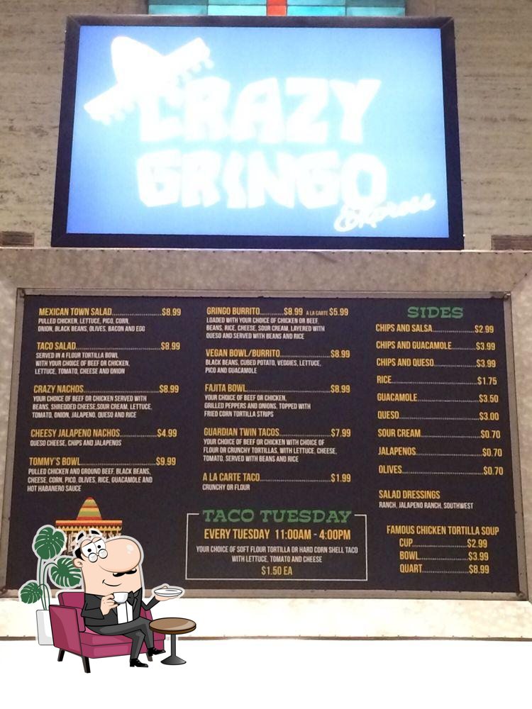 Crazy Gringo Express in Detroit - Restaurant menu