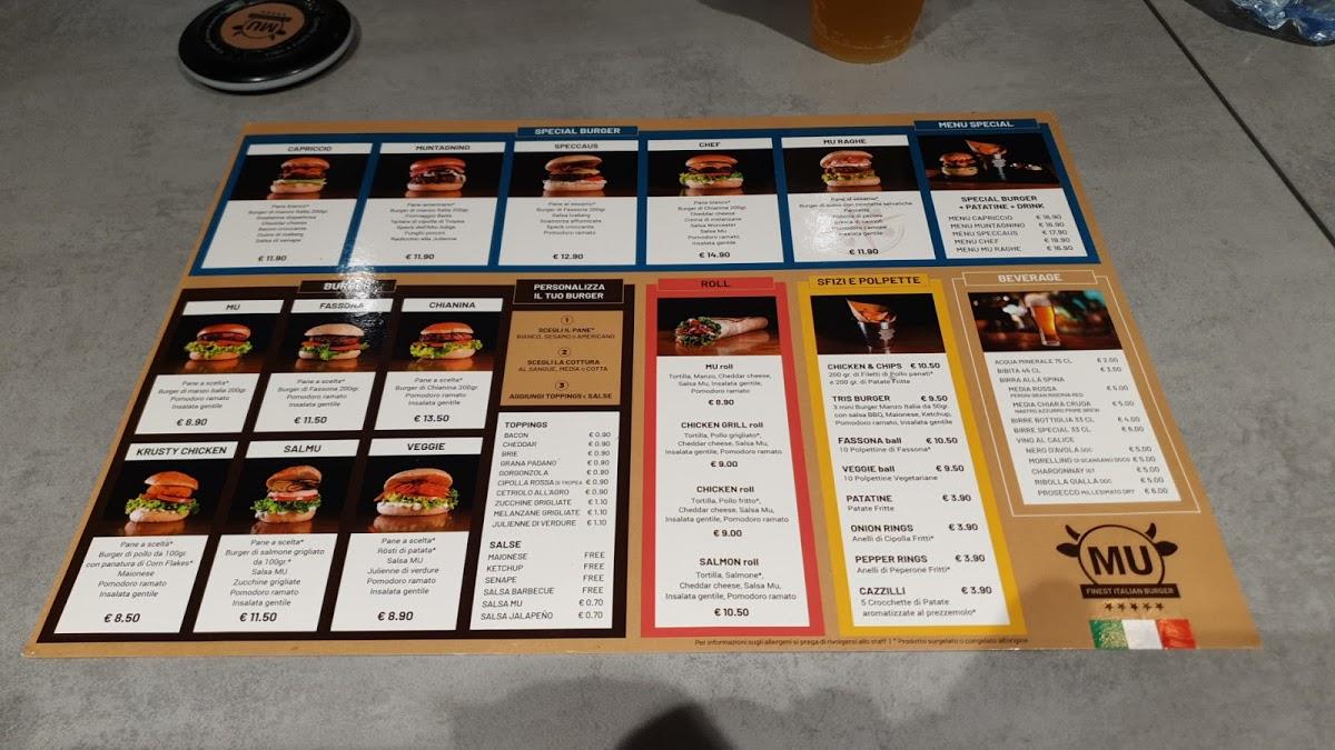 MU Finest Italian Burger restaurant, Italia - Restaurant reviews