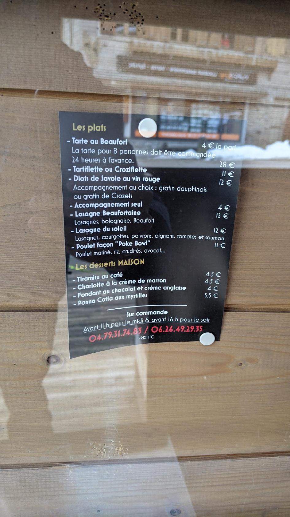 RESTAURANT Le trait d'union, Notre-Dame-de-Bellecombe - Restaurant reviews