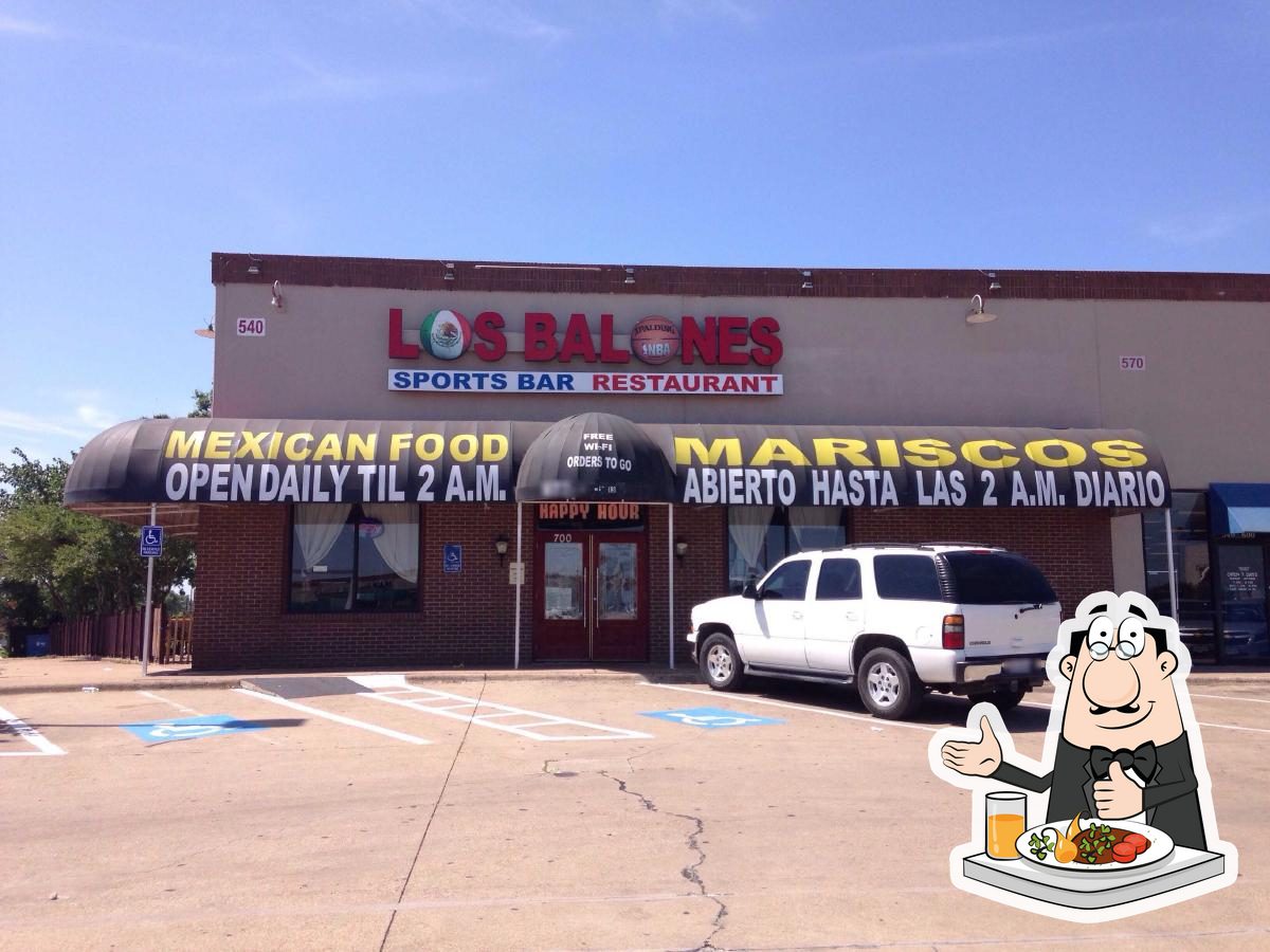 Los Balones in Grand Prairie - Restaurant menu