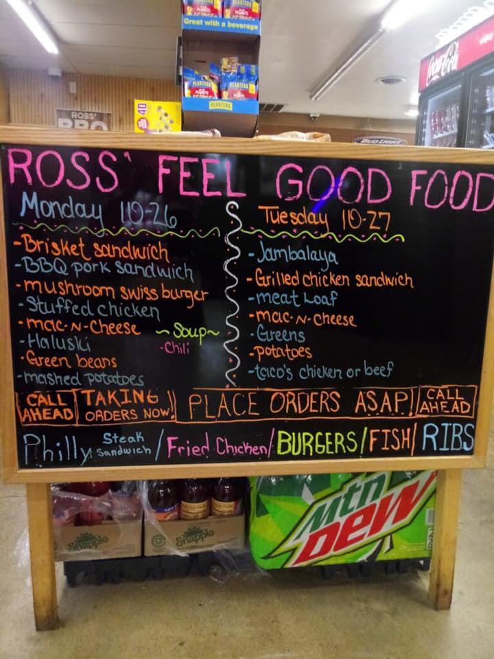 Ross' Eatery and Pub in Lordstown - Restaurant menu and reviews