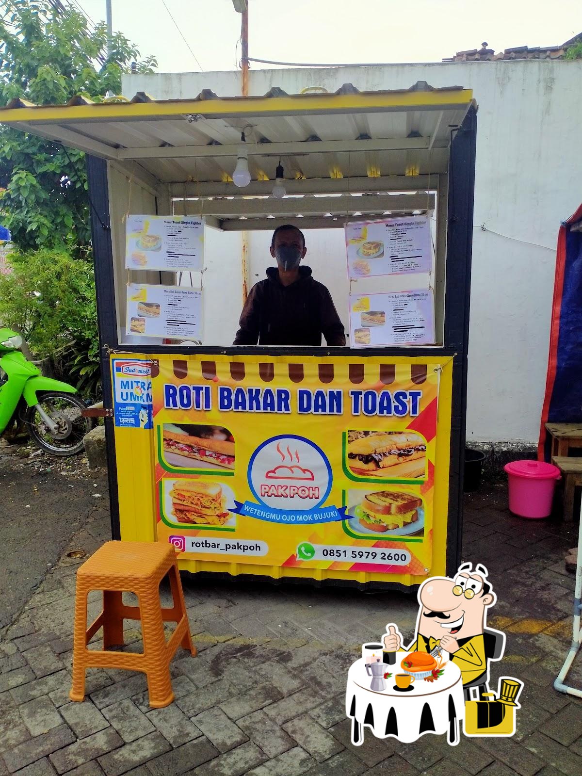 Roti Bakar Toast PAK POH restaurant, Bungurasih - Restaurant menu and ...