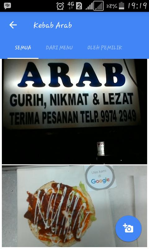 Kebab Arab, Tangerang, Ps. Laris Cibodas