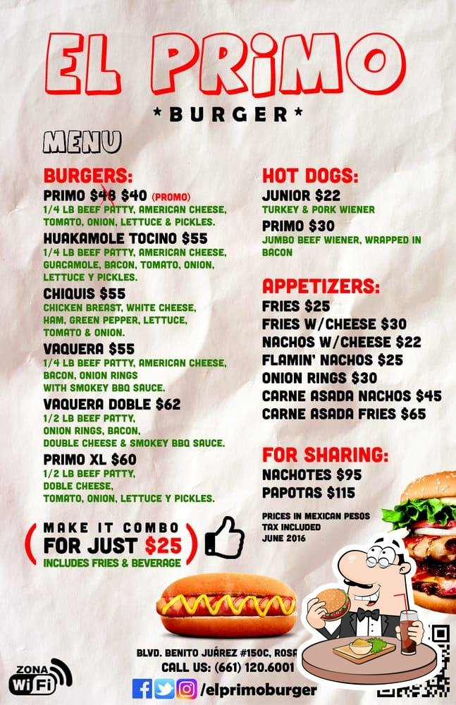 El Primo Burger fast food, Rosarito