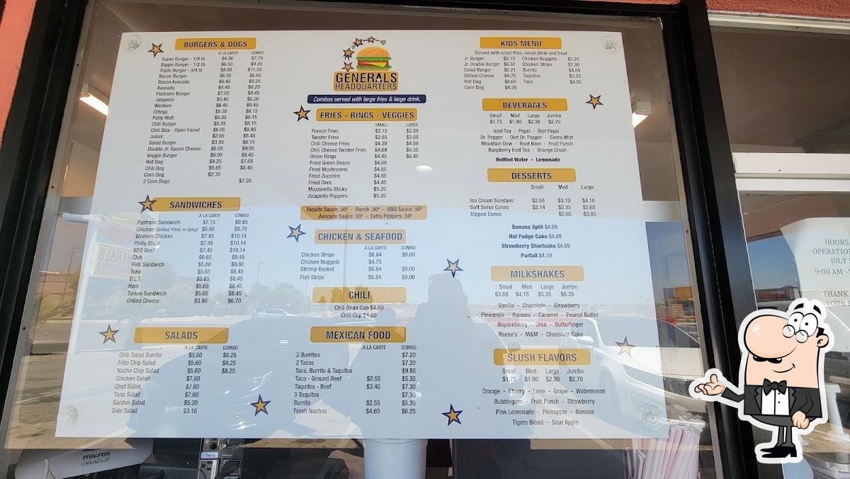 Generals Headquarters in Wasco - Restaurant reviews