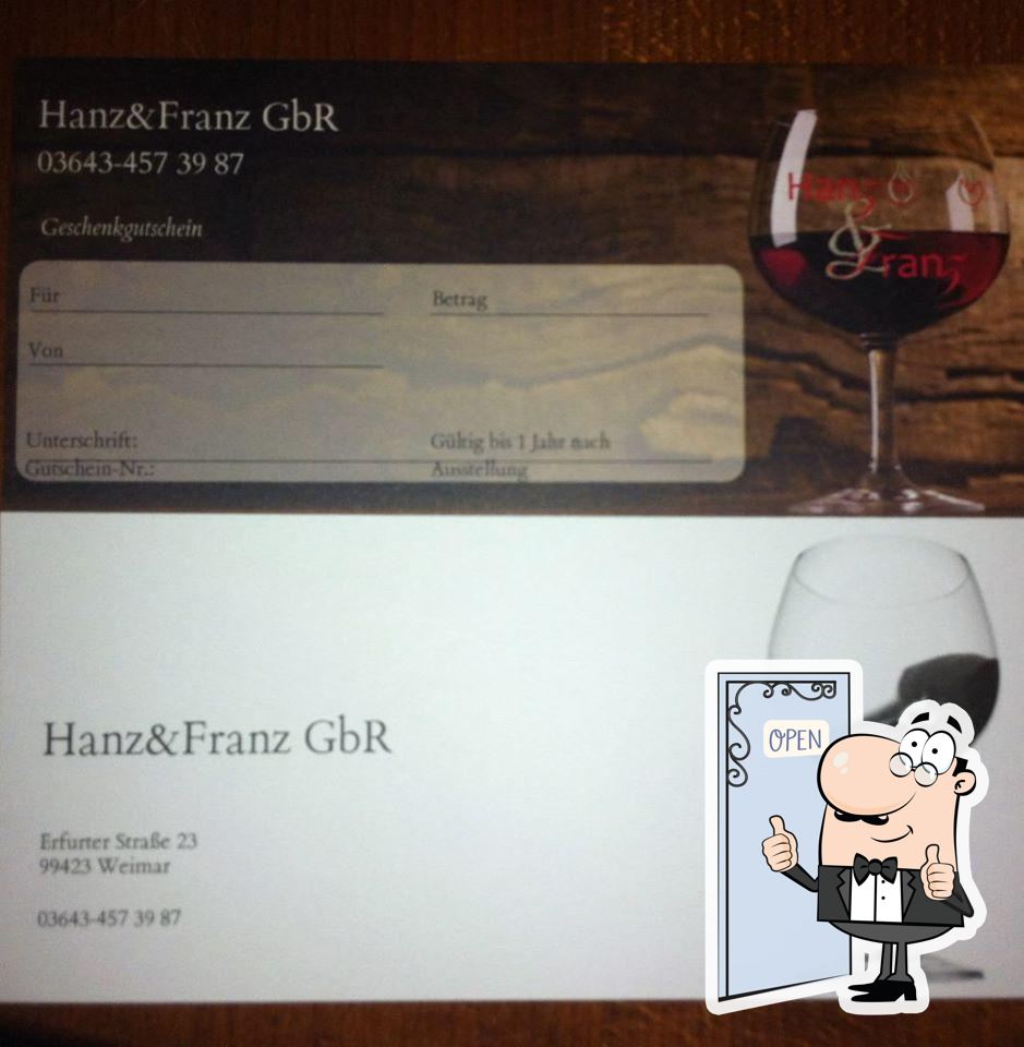 Hanz & Franz, Weimar - Speisekarte, Preise und Bewertungen
