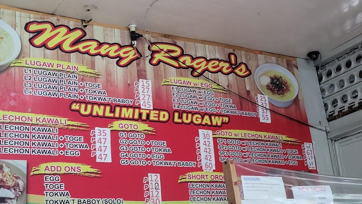 Mang Roger's Unli Lugaw At Tapsilog restaurant, Manila - Restaurant reviews