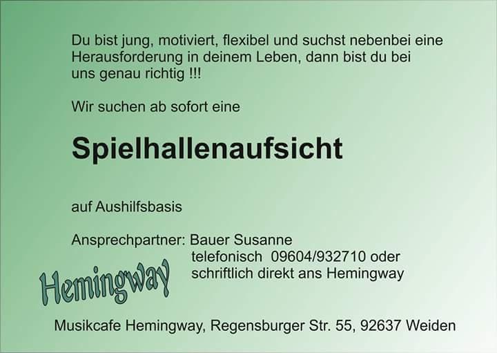 Café Hemingway Weiden, Weiden in der Oberpfalz - Opiniones del restaurante