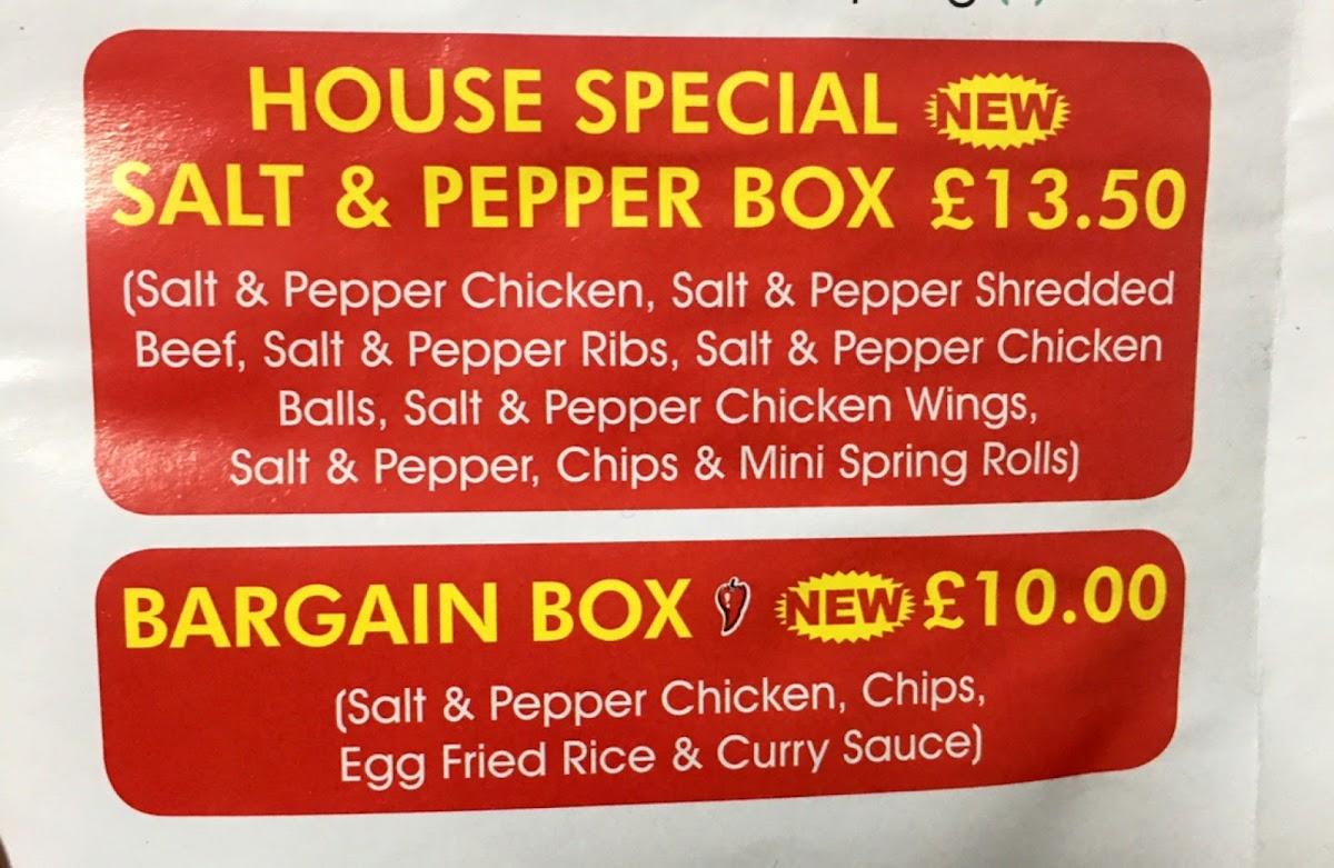 Hing's Chinese Takeaway, Nantwich - Restaurant menu, prices and reviews