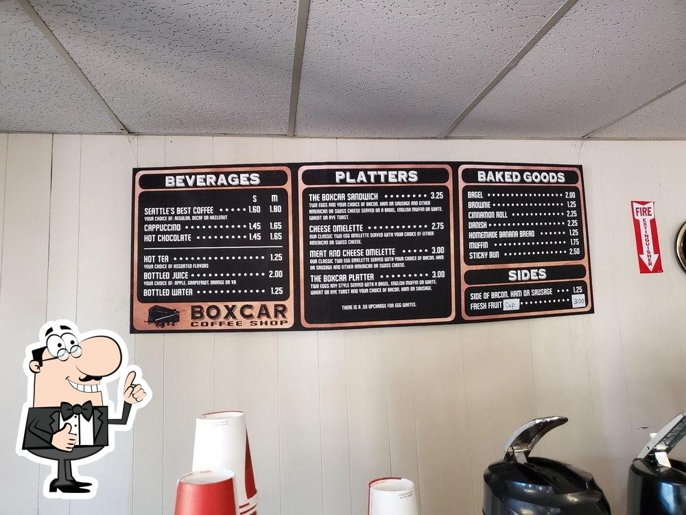 Boxcar Coffee Shop, Fort Indiantown Gap - Restaurant menu, prices and ...