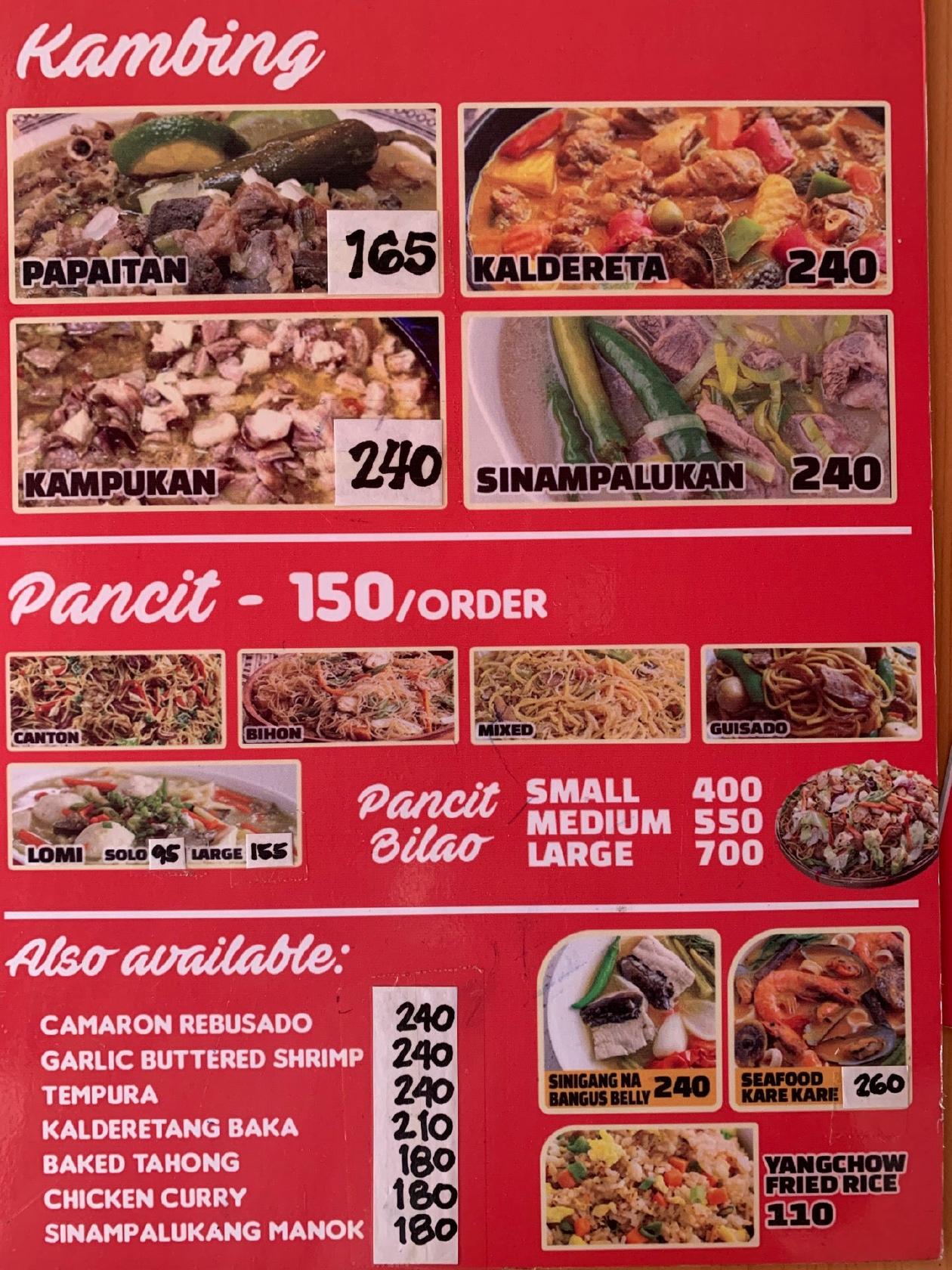 Gidangs Kusina Pinoy restaurant, Tarlac City