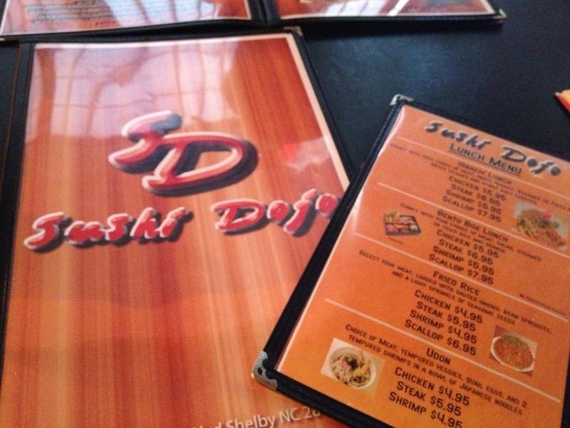 Sushi Dojo in Shelby - Restaurant menu and reviews