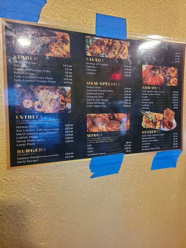 MKM Creations in New Orleans - Restaurant menu and reviews
