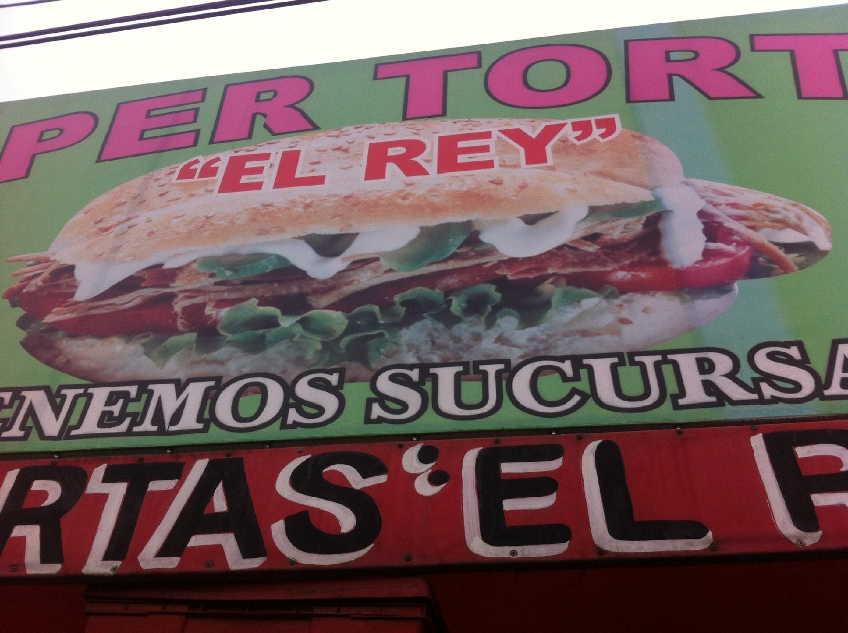 SUPER TORTAS "EL REY" restaurant, Pachuca - Restaurant reviews