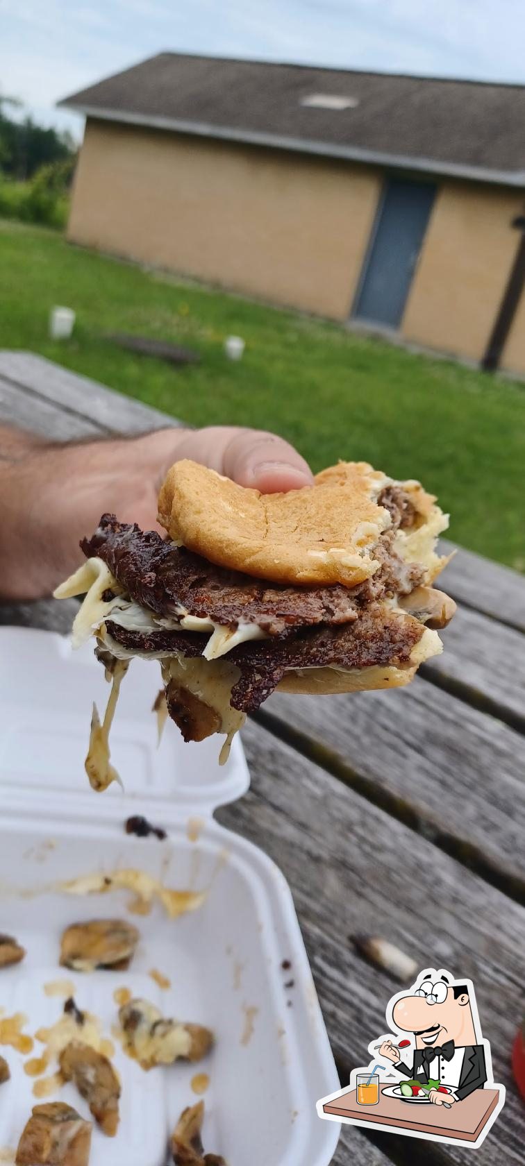 Bigfoot Burger, parking lot, 2690 Brookdale Ave Super 8 in Cornwall ...