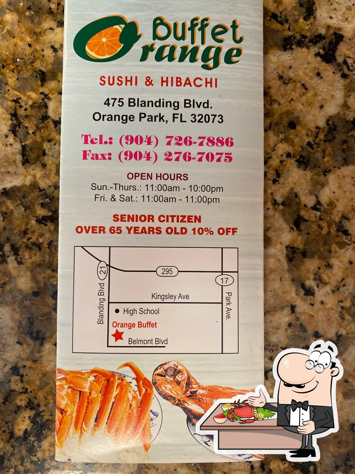 Orange Buffet, Orange Park - Restaurant menu, prices and reviews