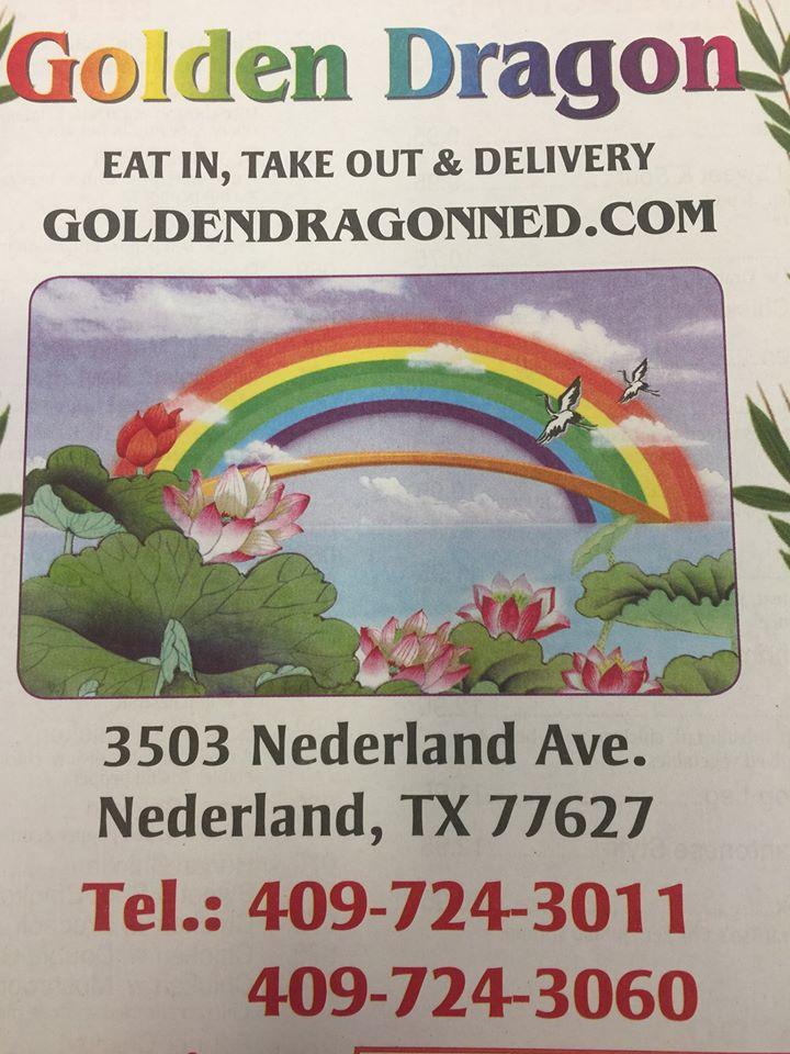 Golden Dragon, 3503 Nederland Ave in Nederland - Restaurant menu and ...