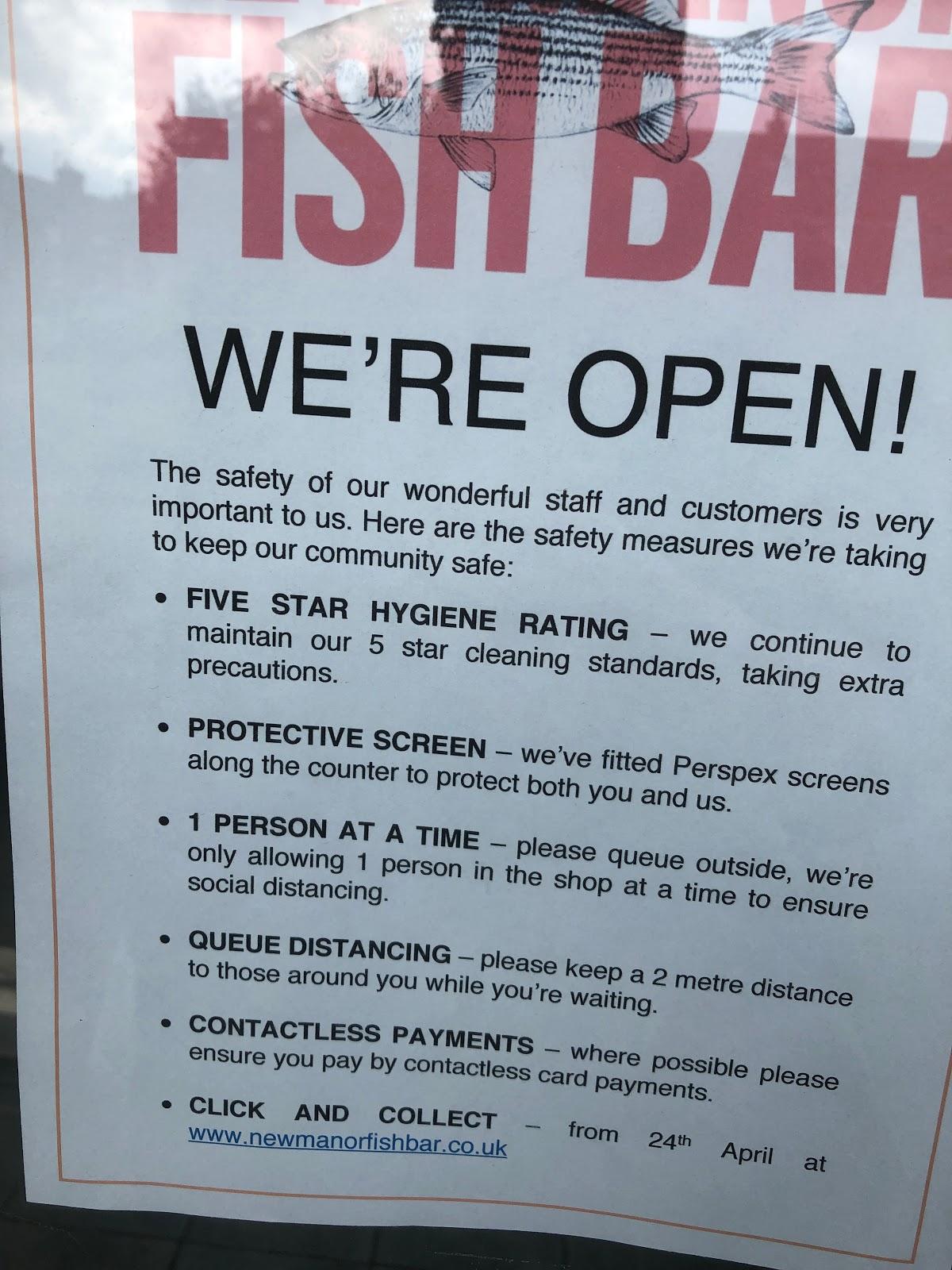 New Manor Fish Bar in Nottingham - Restaurant reviews