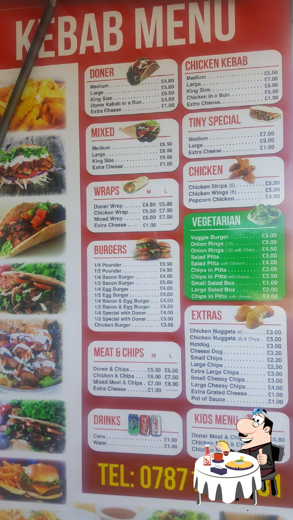 Wickes Kebab & Burger Van, Swindon - Restaurant menu, prices and reviews