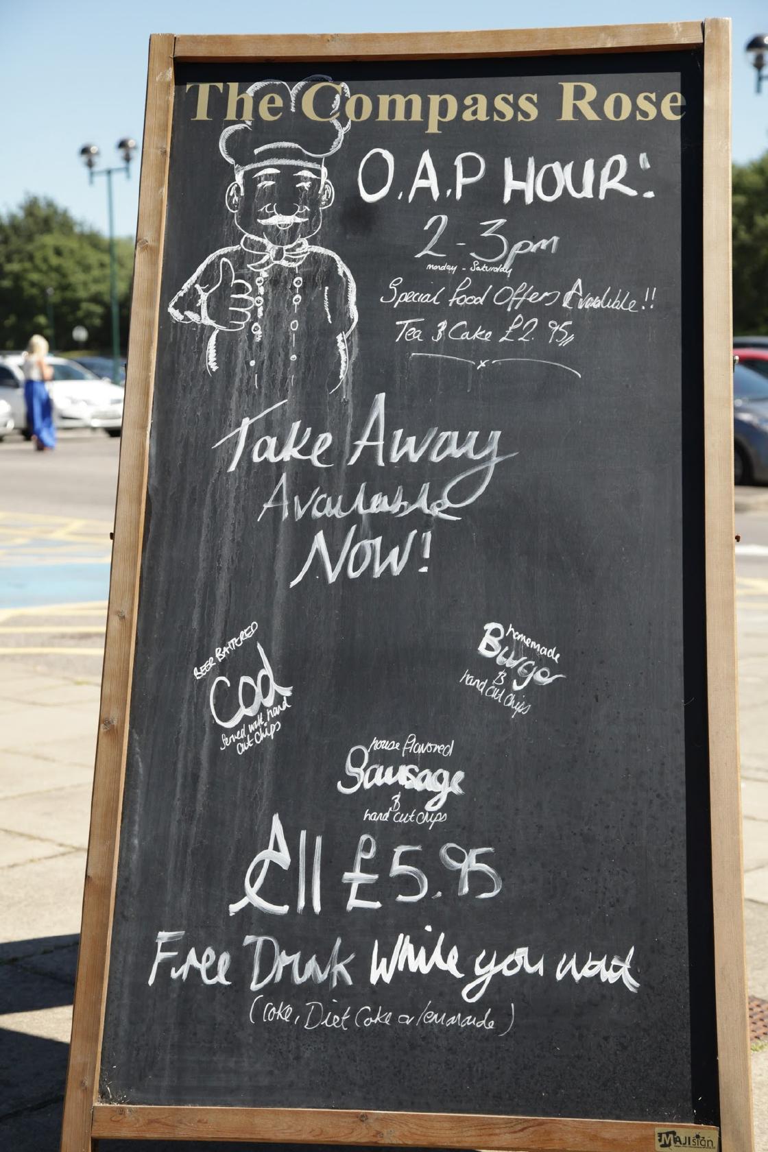 Compass Rose pub and Chinese, Anchorage Rd, Sywell Cres in Portsmouth ...