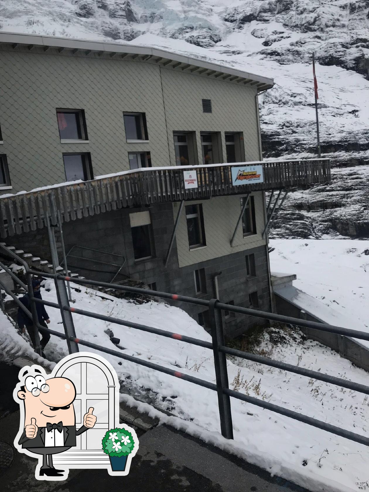 Restaurant Eigergletscher 2320 m, Lauterbrunnen - Restaurant menu and ...
