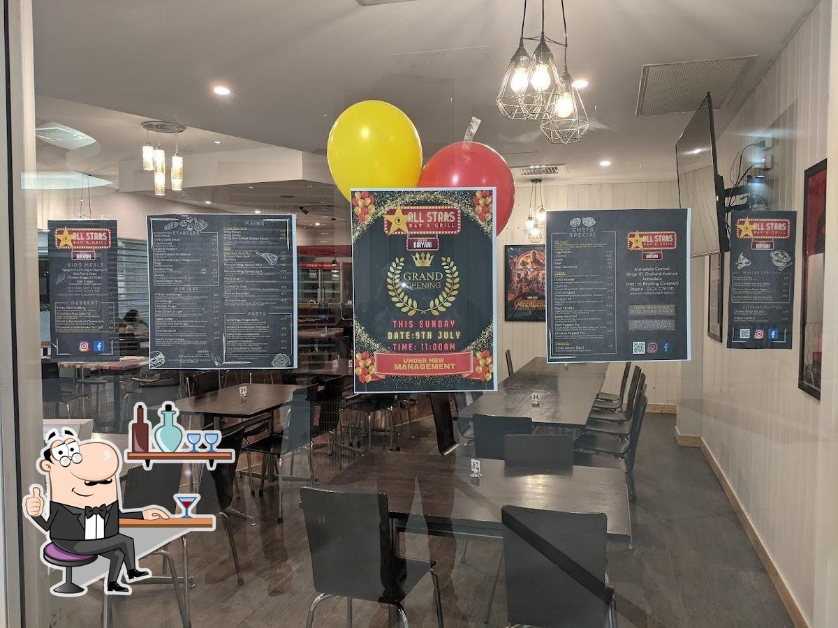 All Stars Grill in Armadale - Restaurant menu and reviews