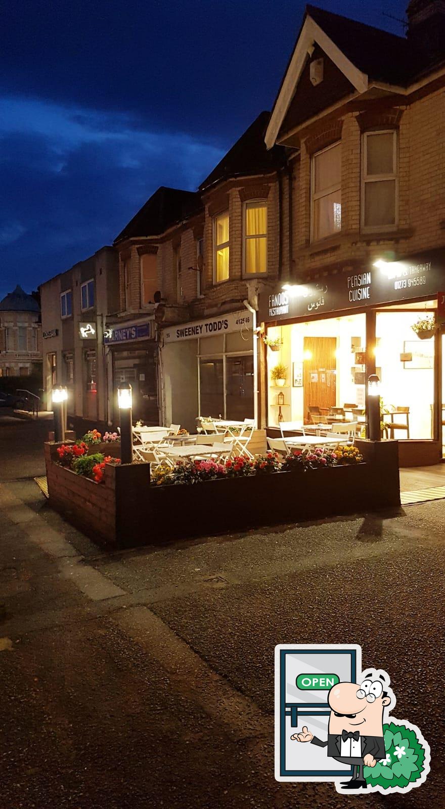 Fanoos Persian Grill in Brighton - Restaurant menu and reviews
