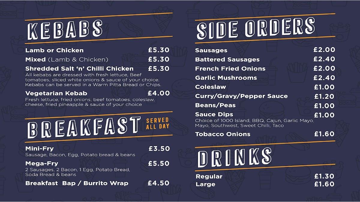 Classic Takeaway, Omagh - Restaurant menu, prices and reviews