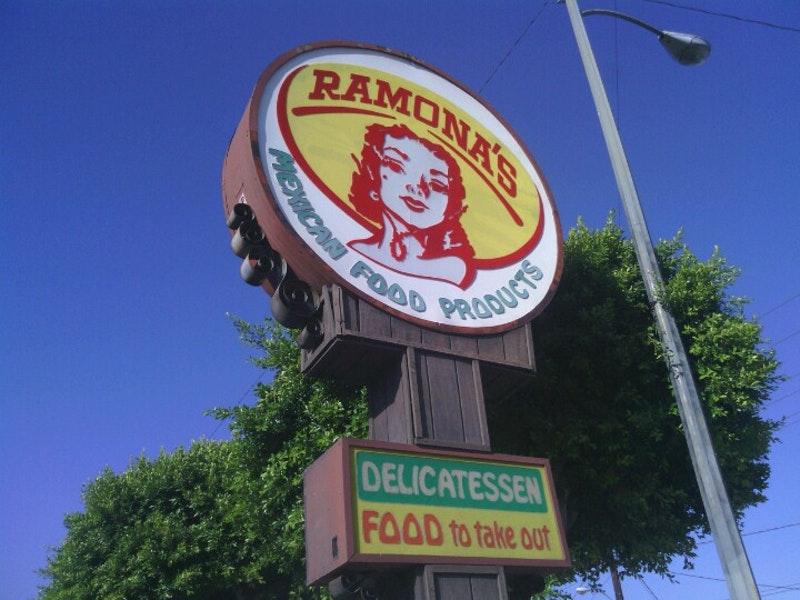 Ramona's Mexican Food, 13633 S Western Ave in Gardena - Restaurant menu ...