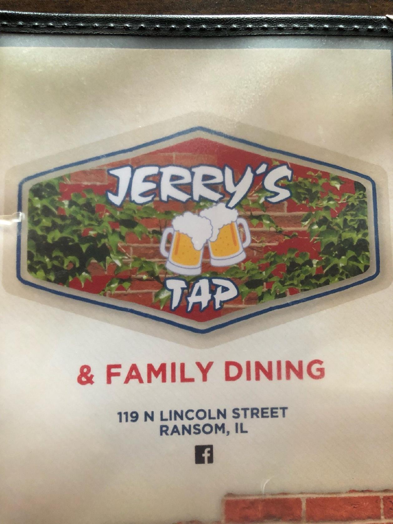 Jerry’s Tap, Ransom - Restaurant menu, prices and reviews