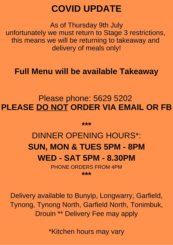 Railway Hotel Bunyip (Formerly Bottom Pub Bunyip) in Bunyip ...