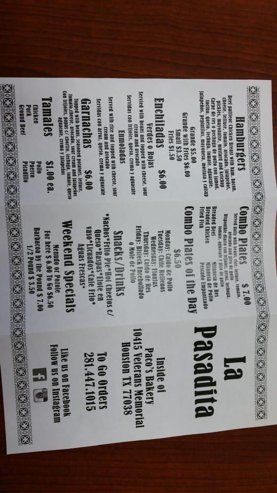 La Palapa Mexican Cafe, 10419 Veterans Memorial Dr in Houston ...