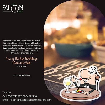 The Falcon Cafe, Bengaluru - Restaurant menu, prices and reviews